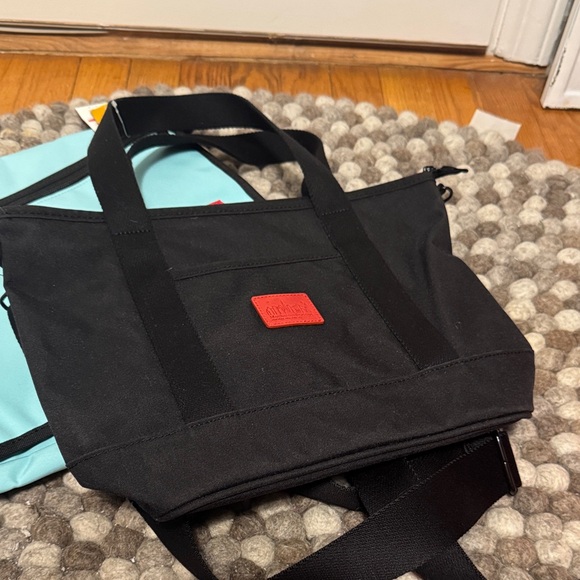 Manhattan Portage | Bags | Manhattan Portage Black And Turquoise Bags ...